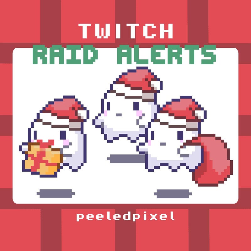 Pixel Ghost Overlays - Etsy