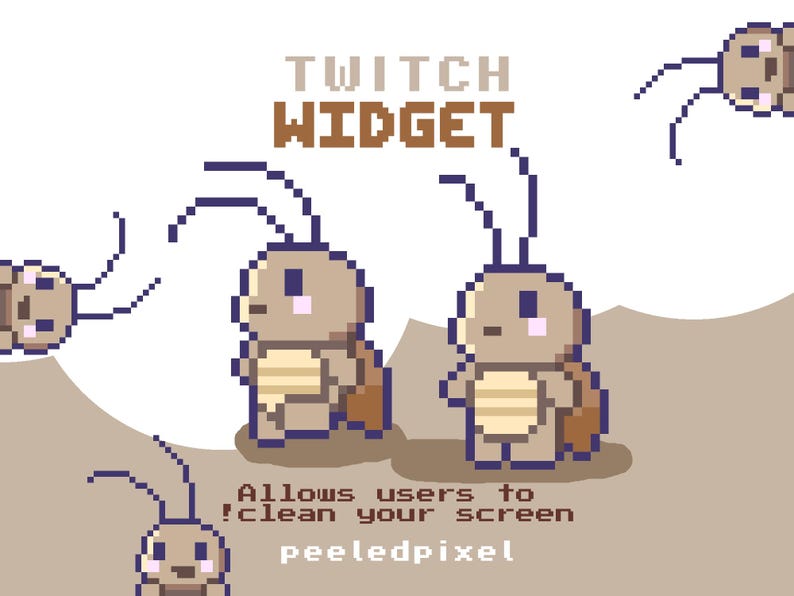 Clean Your Screen Cockroach Infestation Widget | Interactive Widget for ...