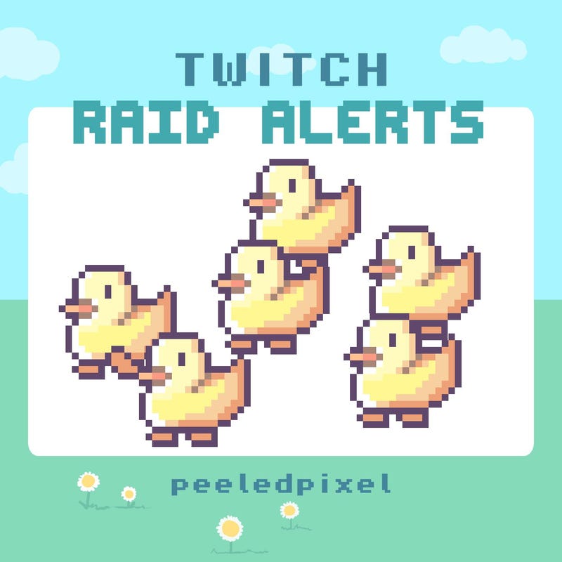 Duck Cute Stream Overlay - Etsy