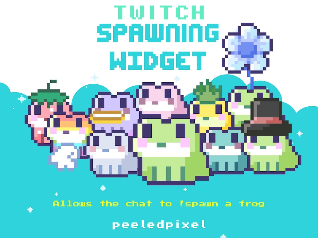 Animated Frog Spawning Widget | Interactive Widget for Twitch ...