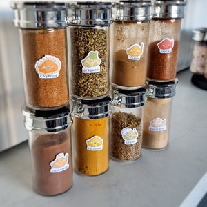 Stickers Silly Spices Spice Labels - Etsy