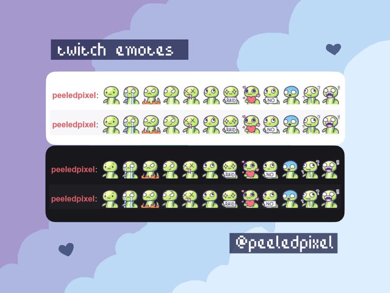 Snake Emotes X 12 for Twitch & Discord Emote | Snake Twitch Emote Pack ...