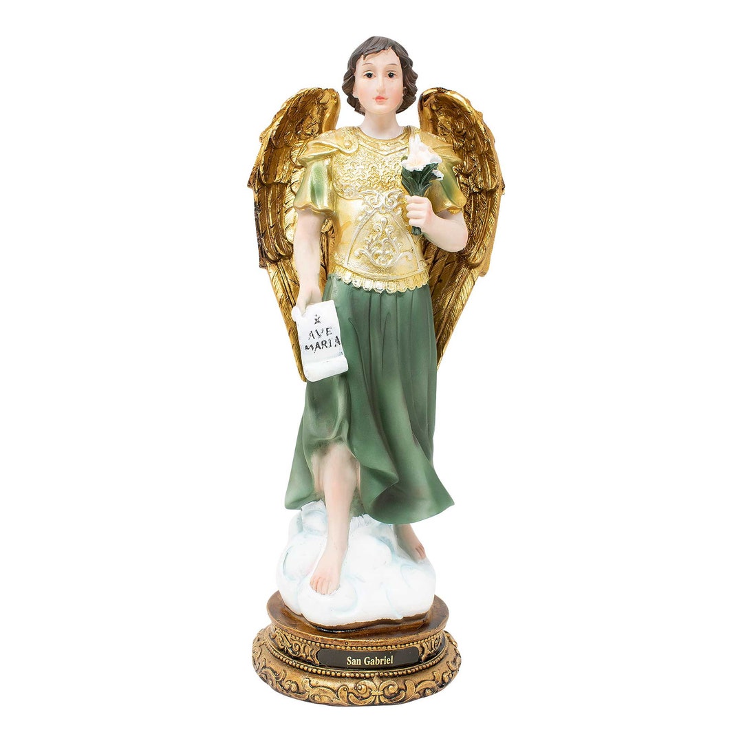 Mrcjsales – Archangel Gabriel Statue | Multiple Sizes | Resin ...