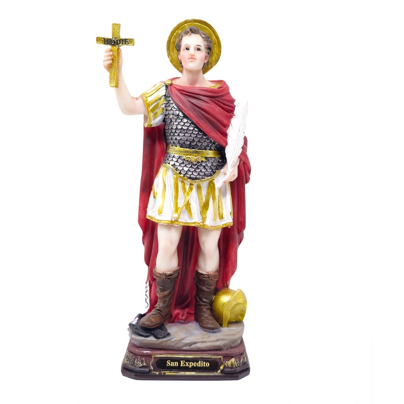 Mrcjsales Saint Expeditus Resin Statue Multiple Sizes Elegant ...