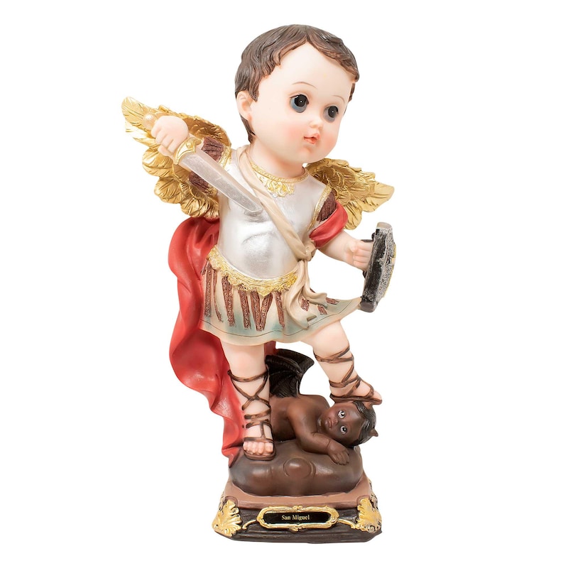 San Miguel Arcangel Statue - Etsy