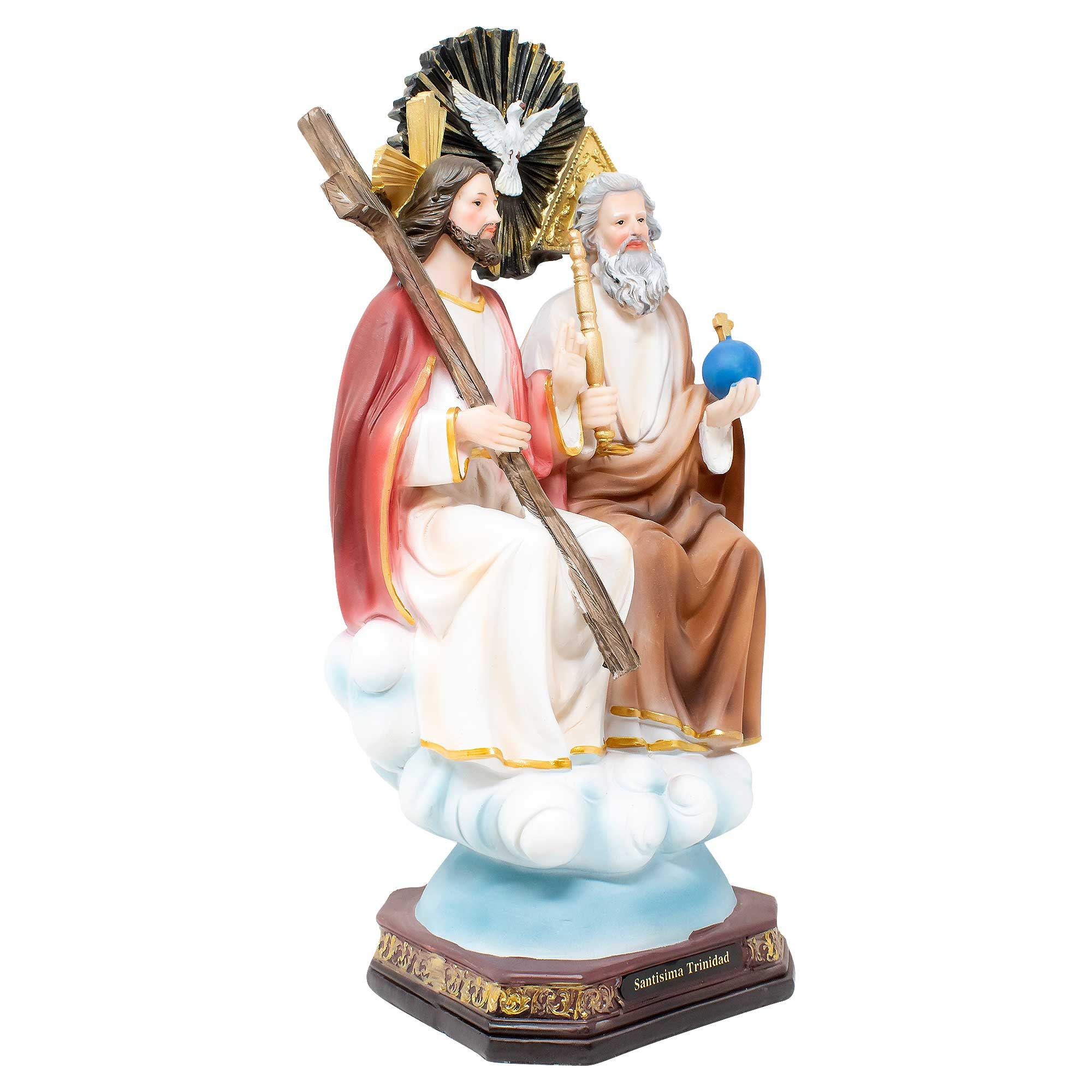 The Holy Trinity Statue Multiple Sizes Resin Craftsmanship Ideal for ...