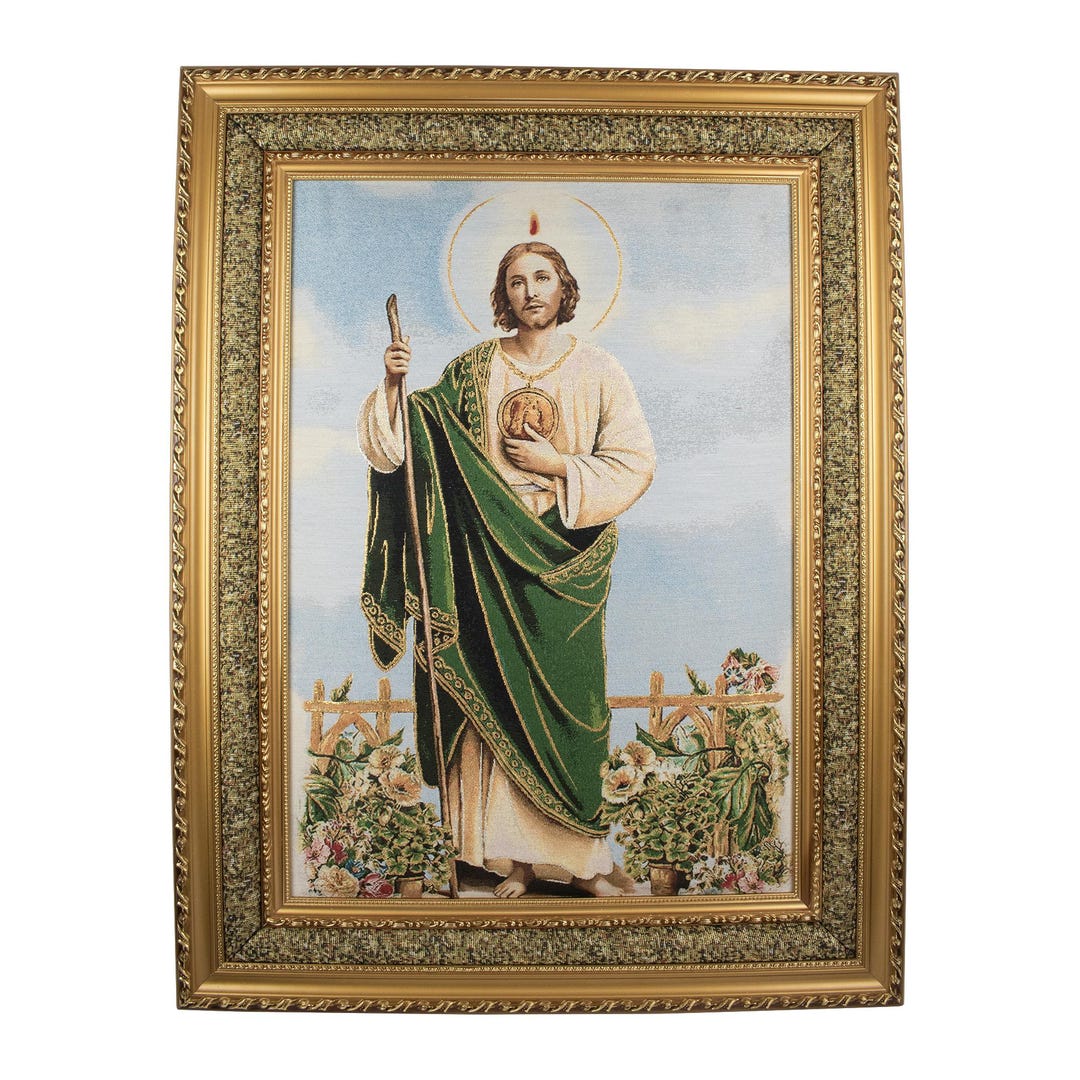 Mrcjsales: St. Judas | Cloth Frame | Elegant Double Frame | Religious ...