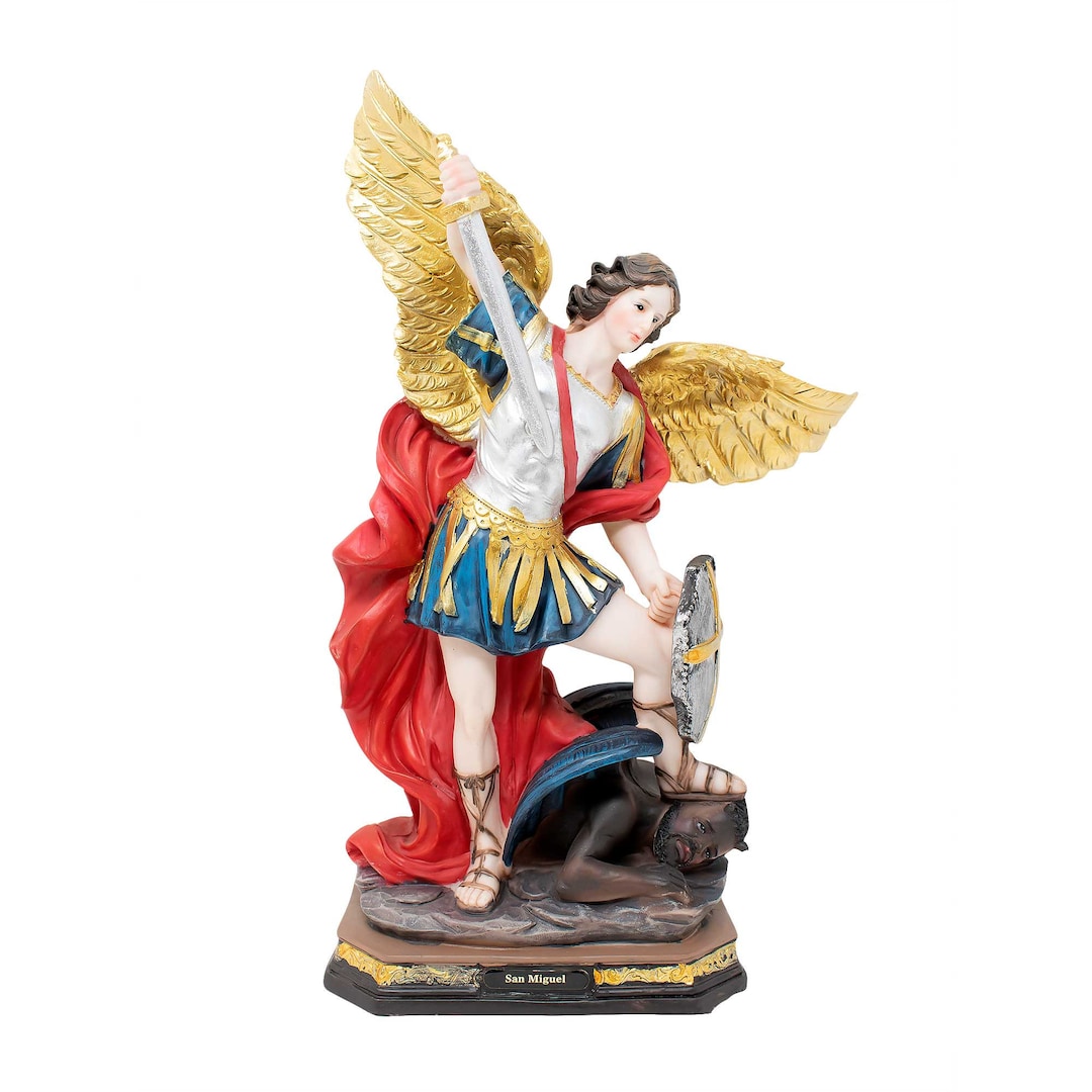 Saint Michael Archangel Statue | San Miguel | Multiple Sizes | Ideal ...