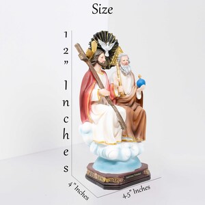 The Holy Trinity Statue | Multiple Sizes | Resin Craftsmanship | Ideal ...