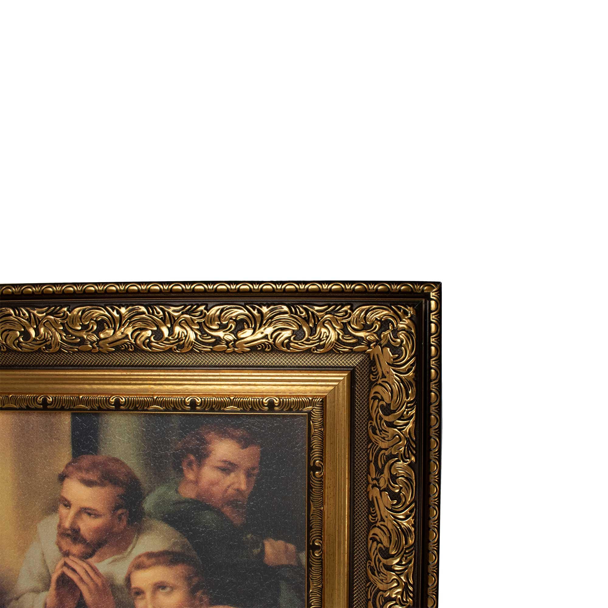 The Last Supper Original Elegant Gold Frame - Etsy