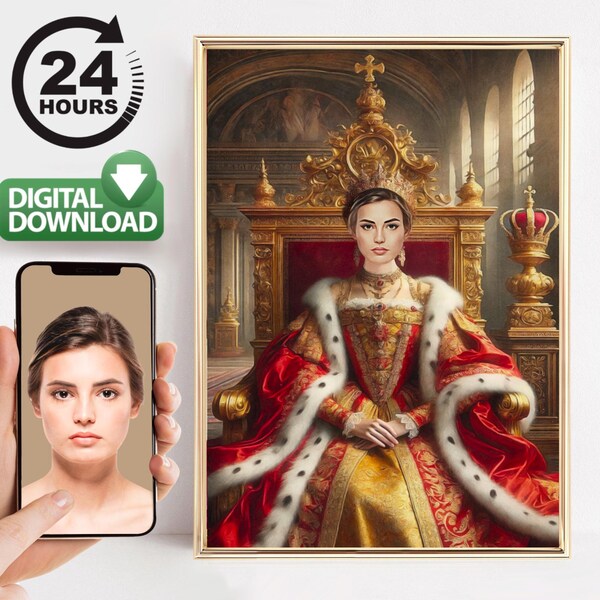 Royal Portrait - Etsy