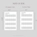 Printable Monthly Planner PDF, A4 Letter Size, Minimalist Organizer ...