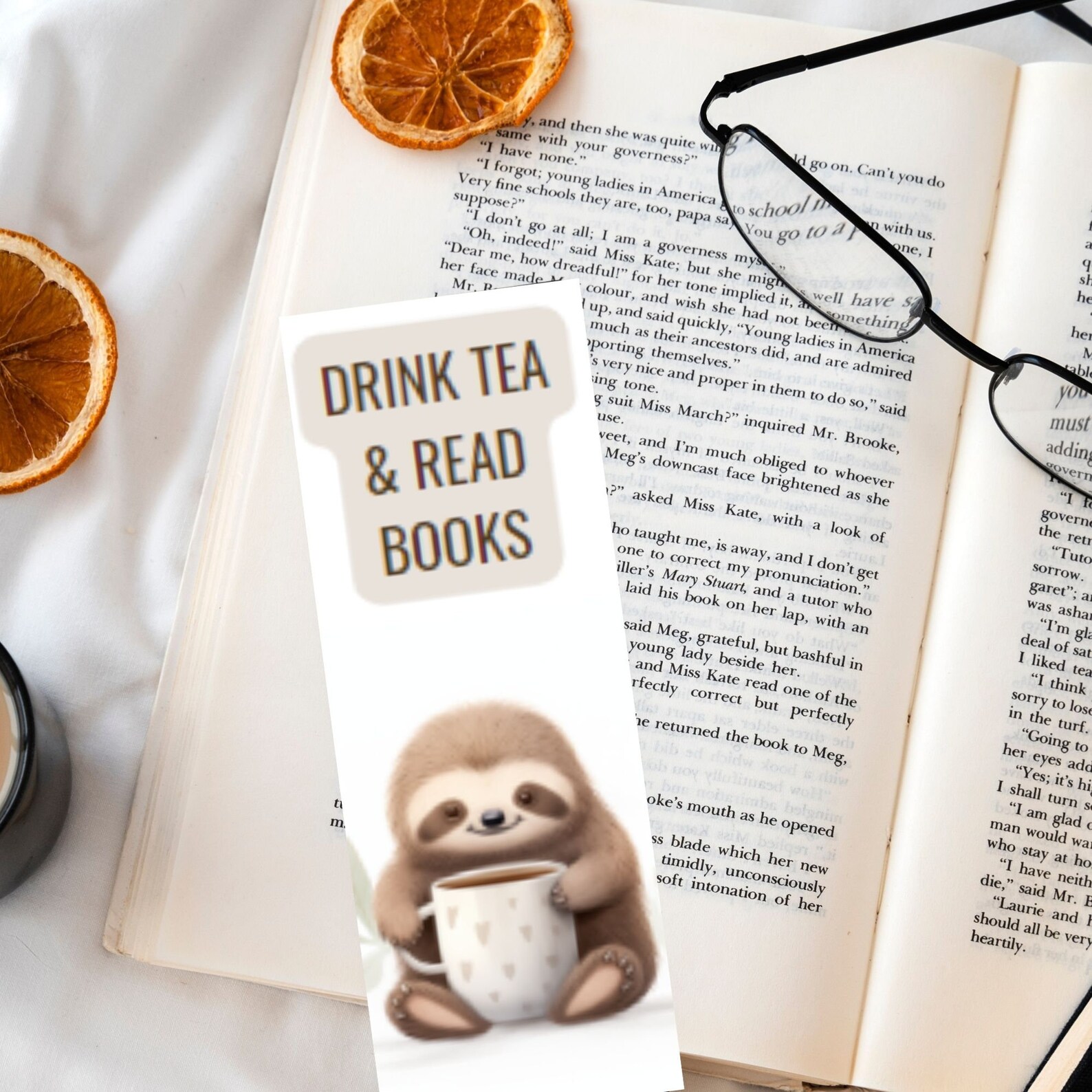 Sloth Bookmarks Digital Download Set, Inspirational Reading Quotes ...