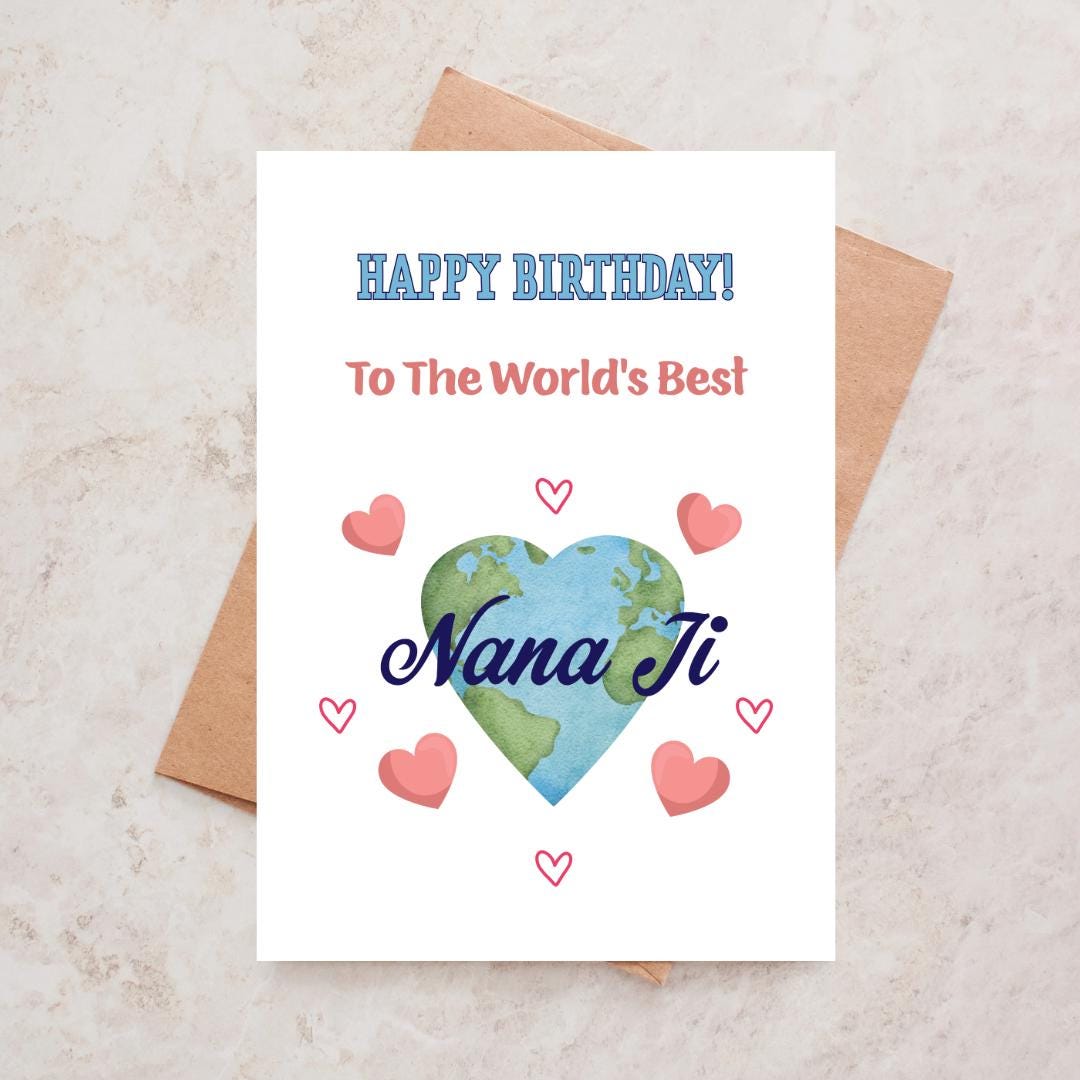 Indian Birthday Cards Happy Birthday Nana Ji Happy Birthday Baba Dada ...