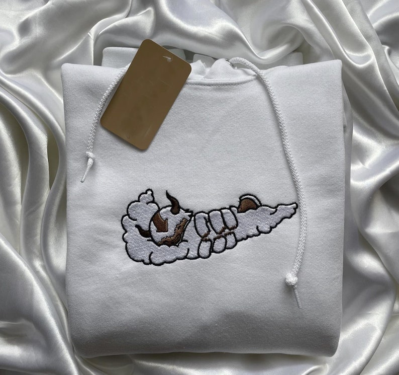 Appa Avatar Inspired Embroidered T-shirt Unique Cute Appa Inspired ...