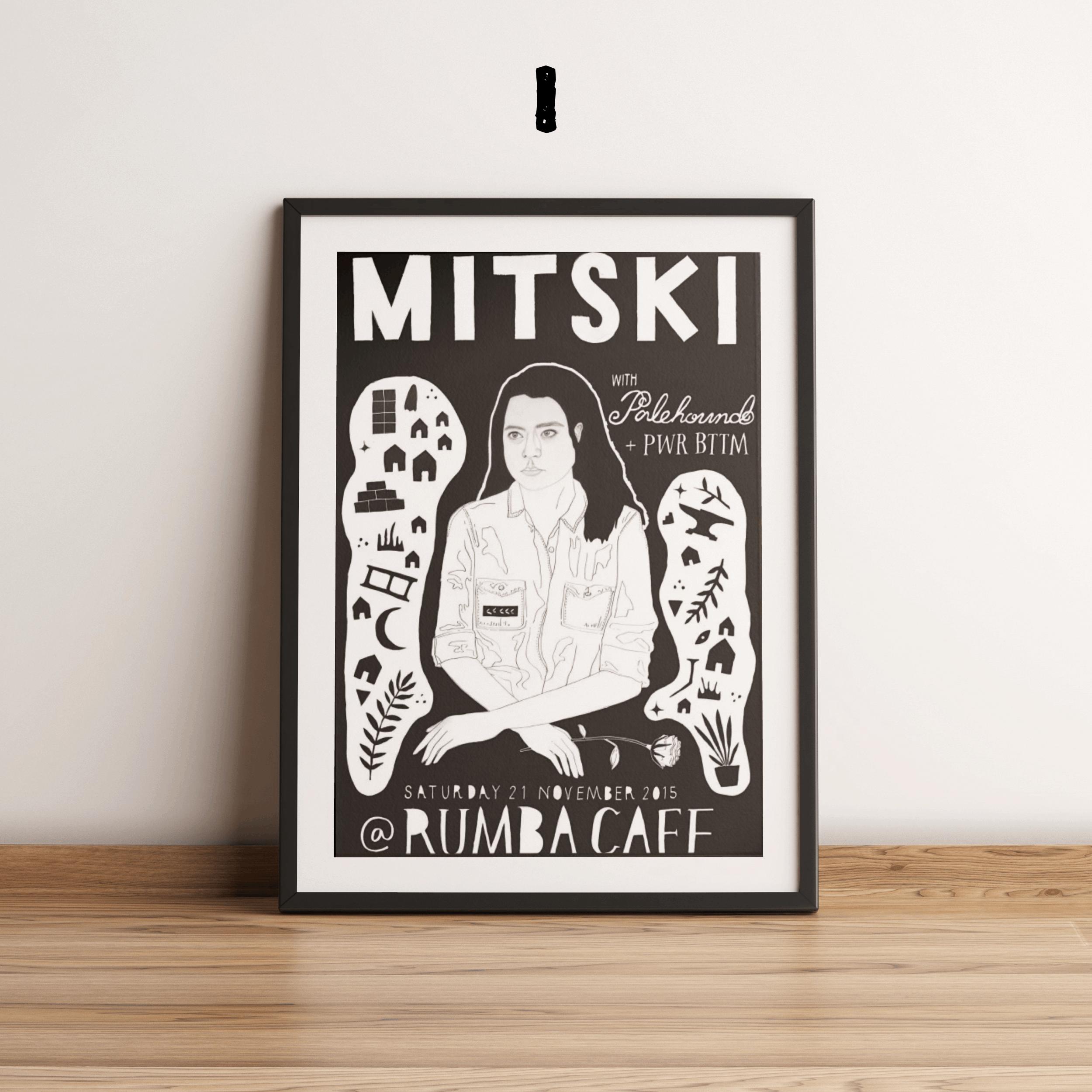 Mitski Poster Prints Music Album Cover Posters Vintage Mitski Posters Album Artwork Concert ...