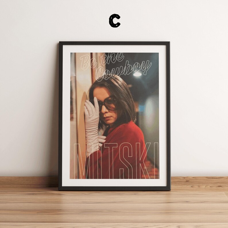 Mitski Poster Prints Music Album Cover Posters Vintage Mitski Posters Album Artwork Concert ...