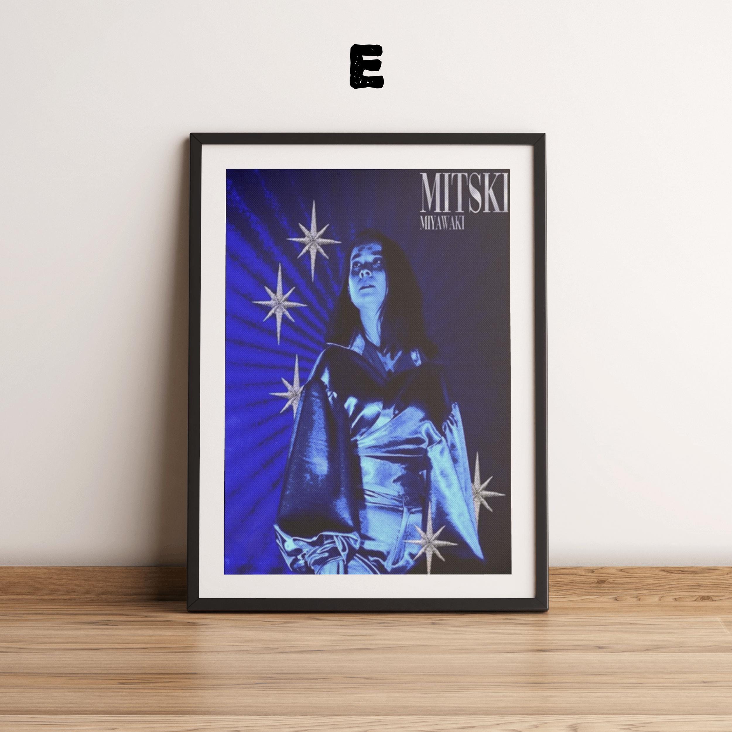 Mitski Poster Prints Music Album Cover Posters Vintage Mitski Be the ...