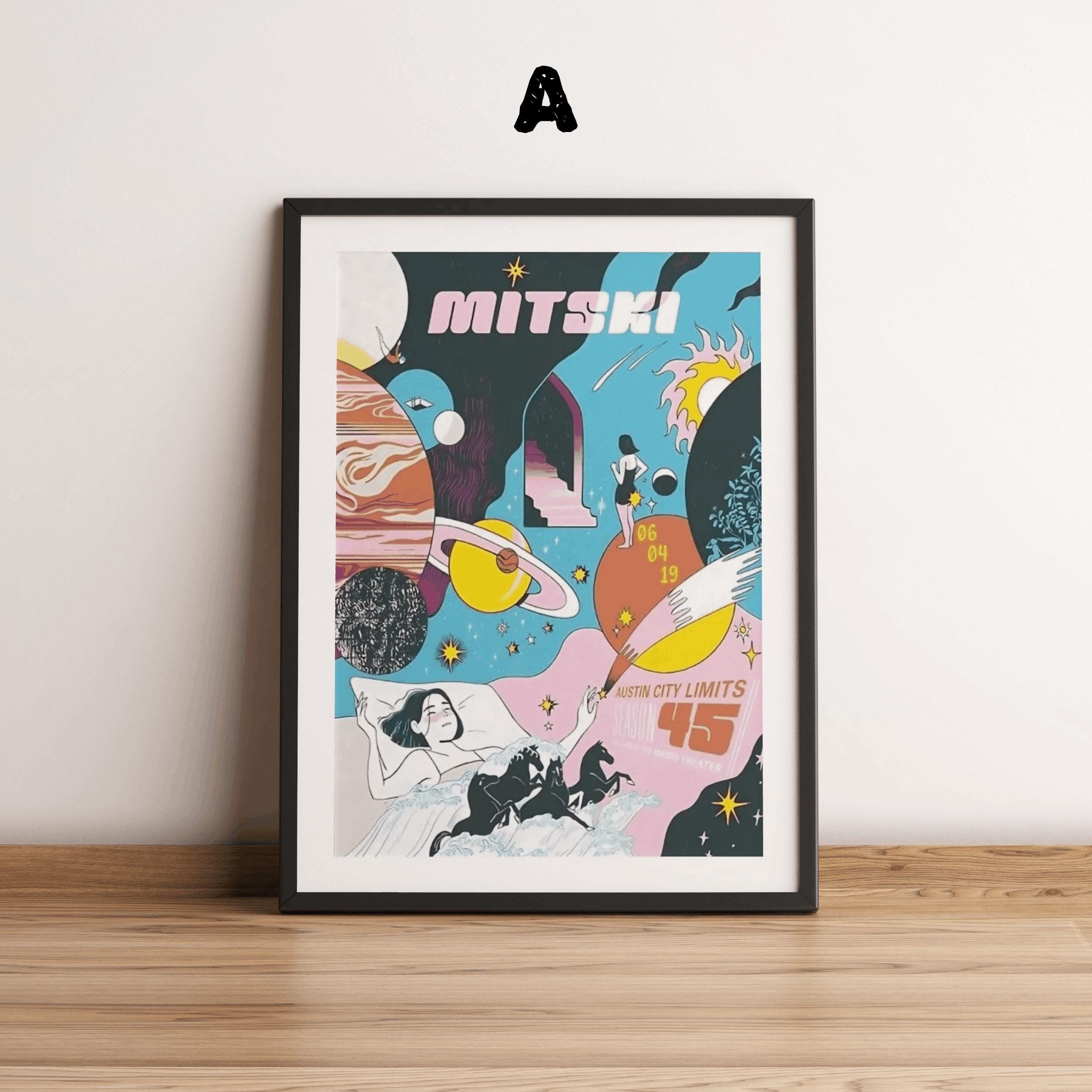 Mitski Poster Prints Music Album Cover Posters Vintage Mitski Posters ...