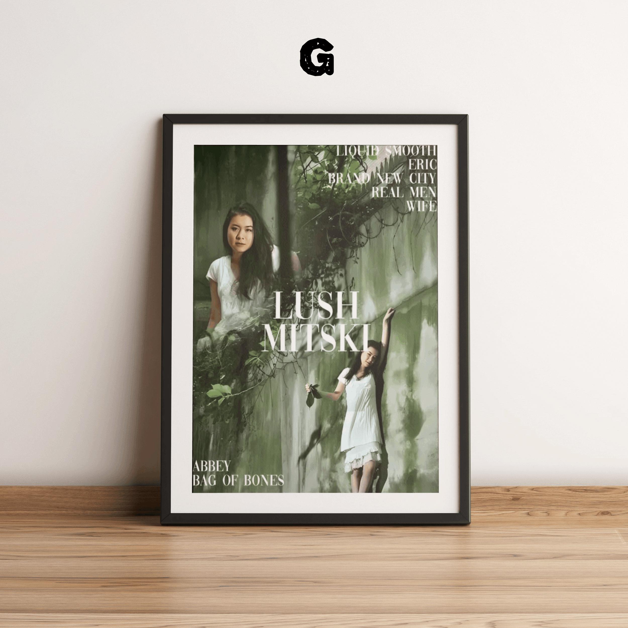 Mitski Poster Prints Music Album Cover Posters Vintage Mitski Posters Album Artwork Concert ...