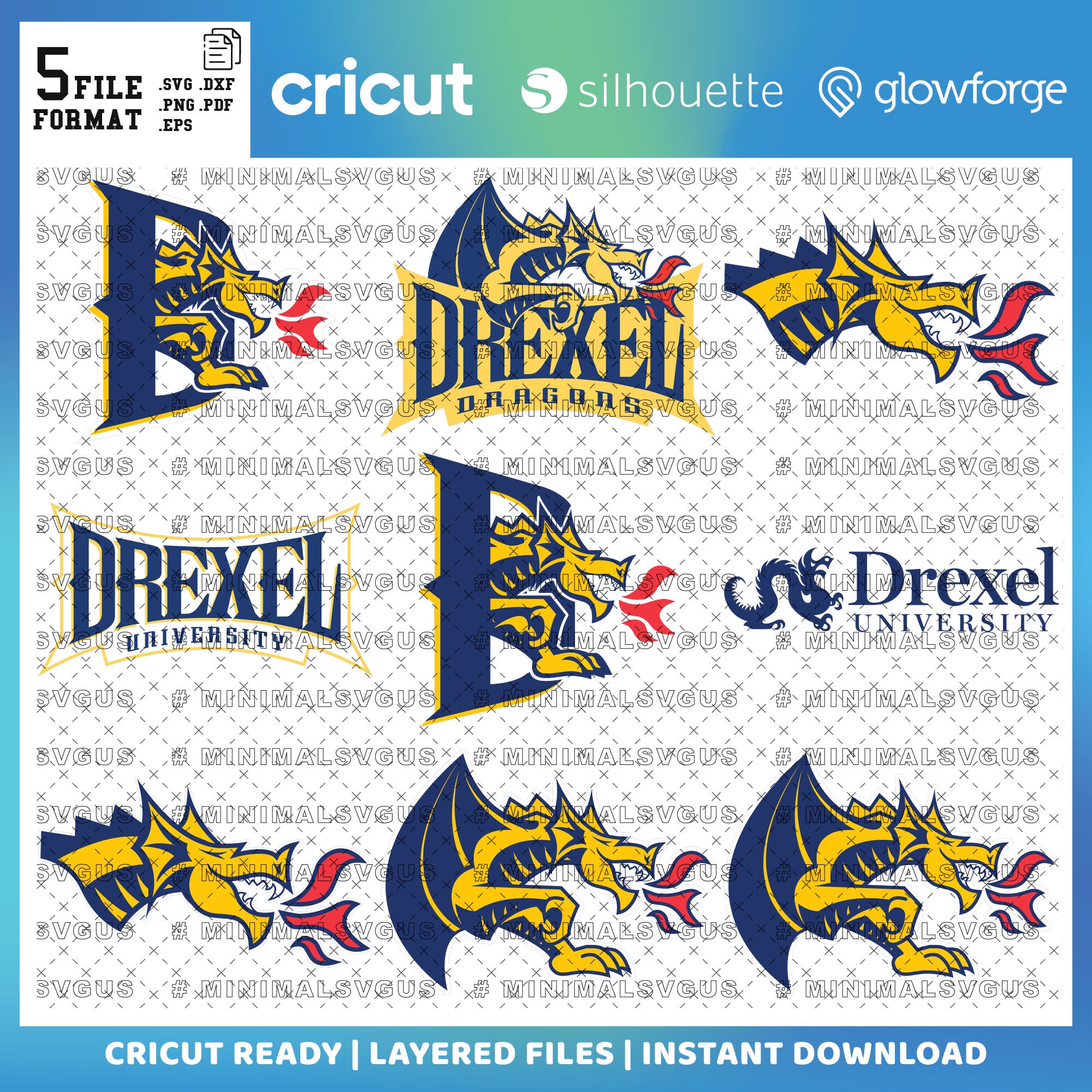 Custom Order 07 - Dragons SVG, Football Team, Basketball, College ...