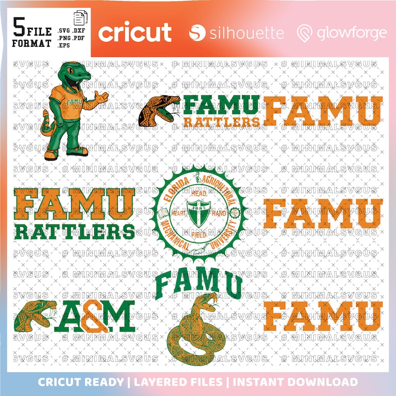 Custom Order 17 - Rattlers SVG, Football Team, Basketball, College ...