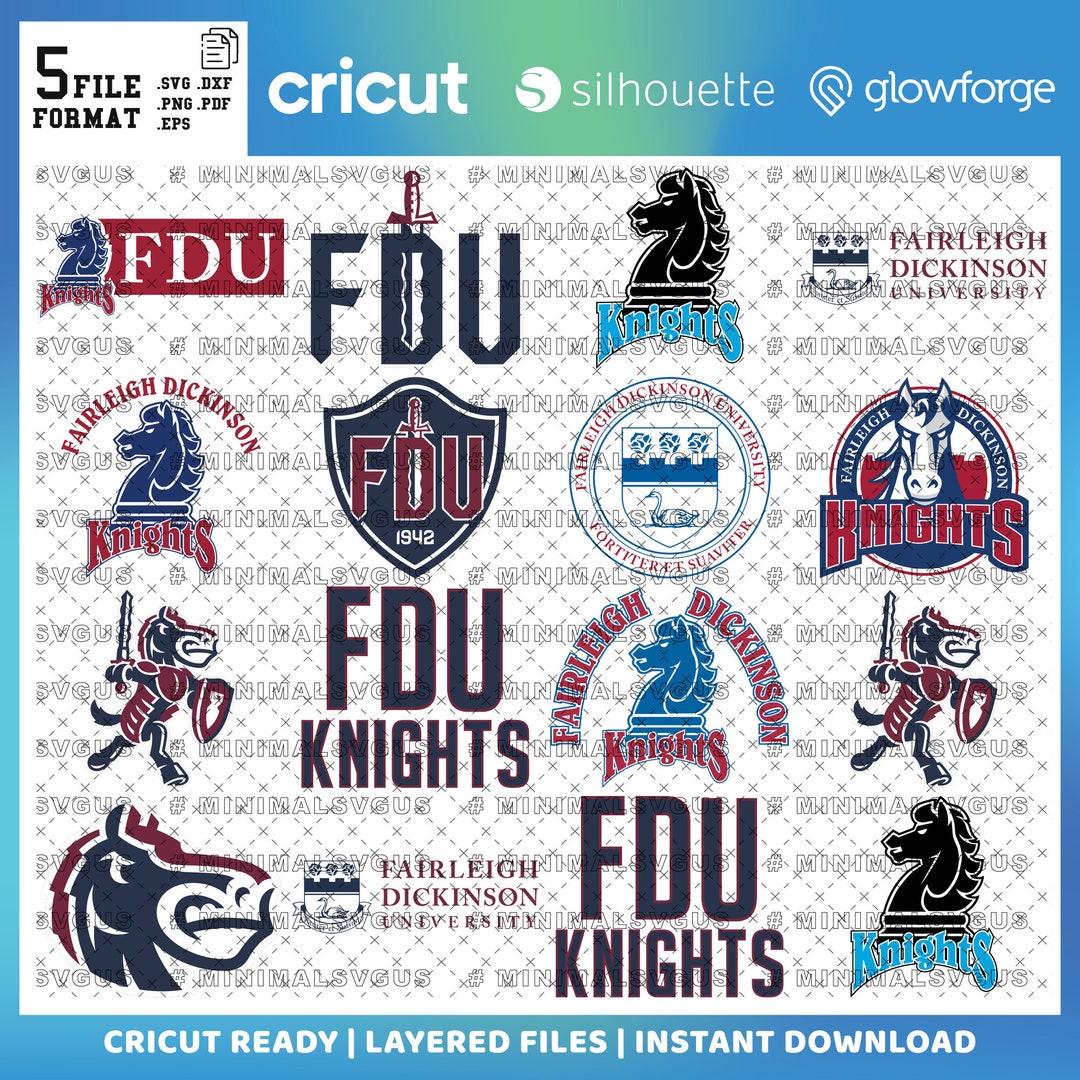 Custom Order 16 - Knights SVG, Football Team, Basketball, FDU, College ...