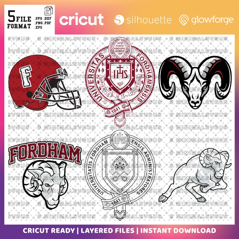 Custom Order 21 - Rams SVG, Football Team, Basketball, College Mascot ...