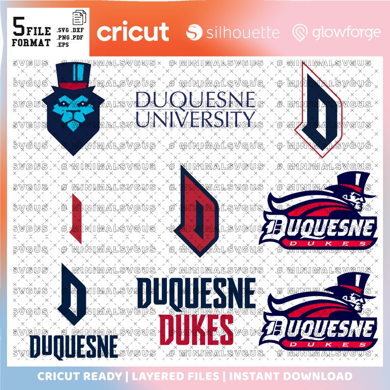 Custom Order 08 - Dukes SVG, Football Team, Basketball, College Mascot ...