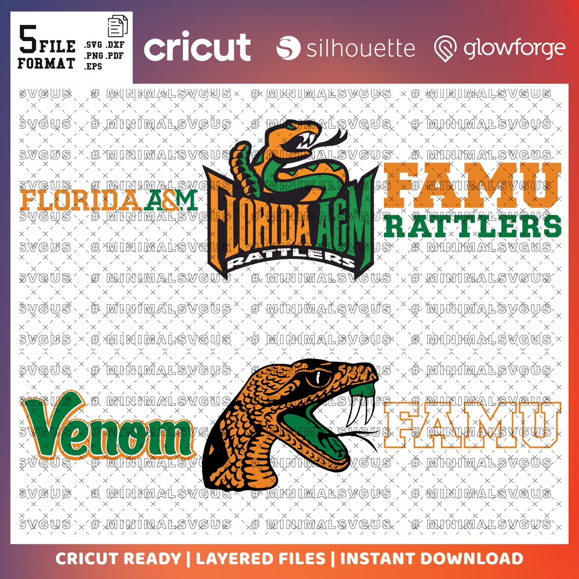 Custom Order 17 - Rattlers SVG, Football Team, Basketball, College ...