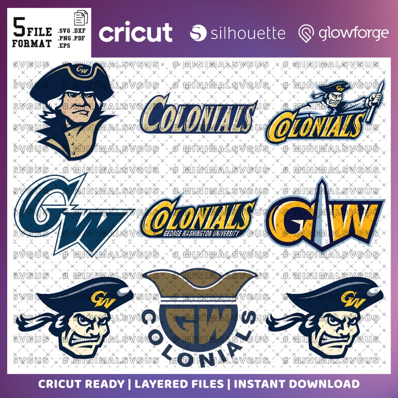 Custom Order 26 Colonials SVG, Colonials, Sports Svg Mascot Pack ...