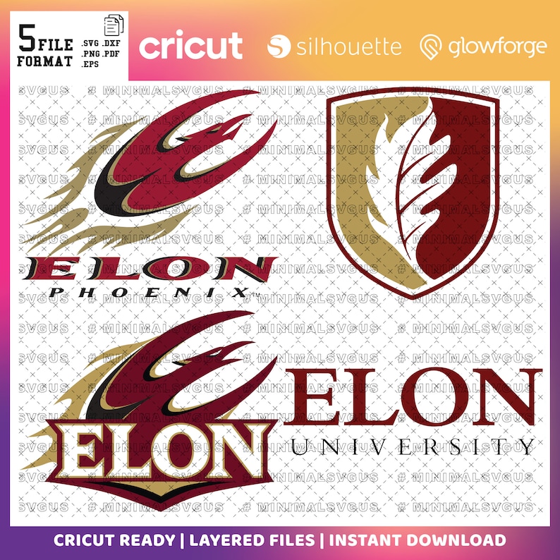 Custom Order 13 - Phoenix SVG, Football Team, Elon, Basketball, College ...