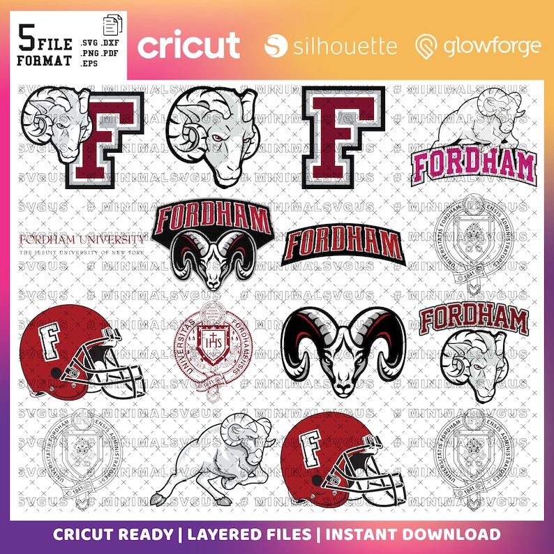 Custom Order 21 - Rams SVG, Football Team, Basketball, College Mascot ...