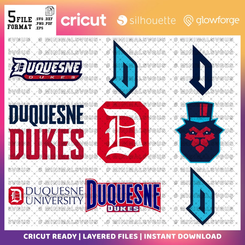 Custom Order 08 - Dukes SVG, Football Team, Basketball, College Mascot ...