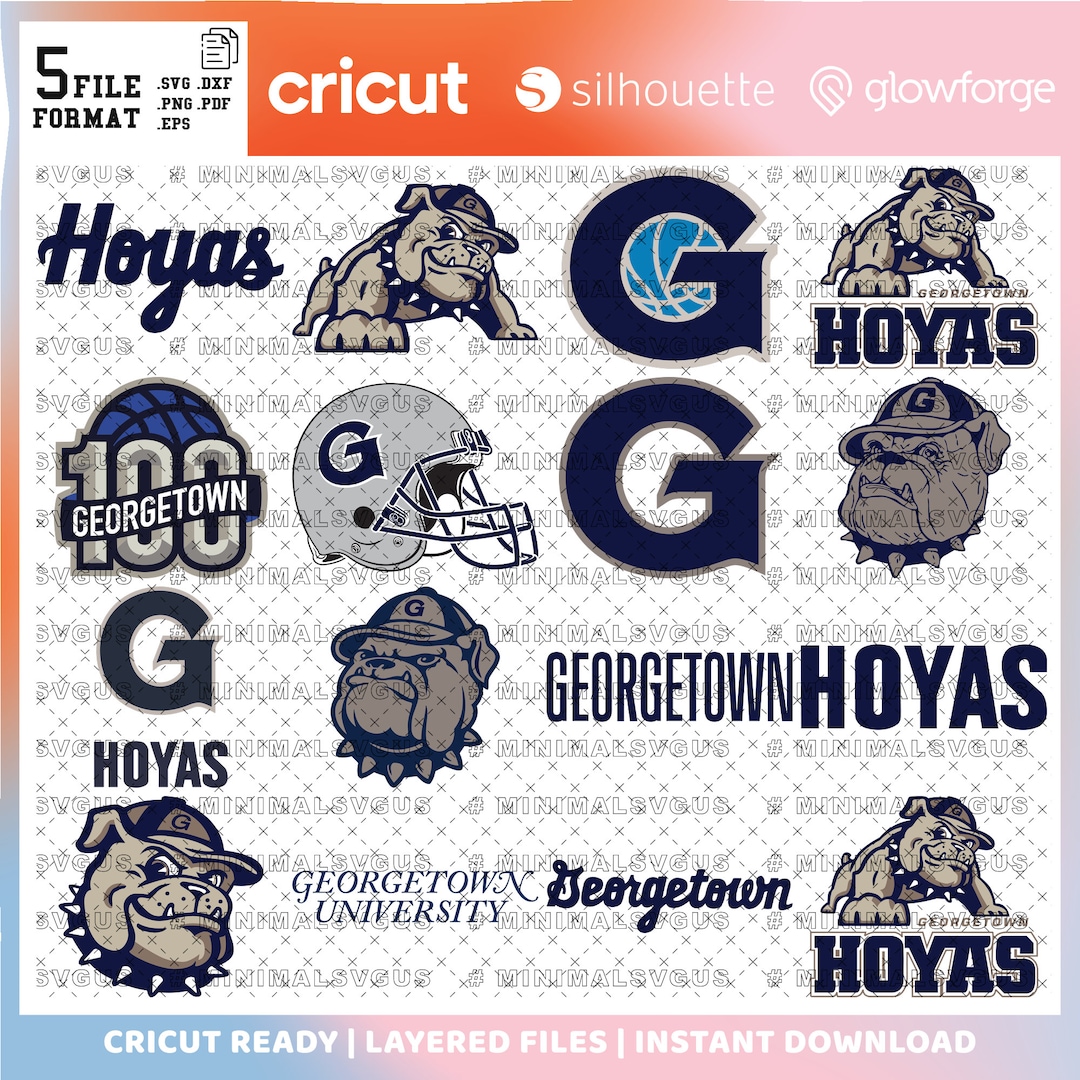 Custom Order 27 - Hoyas SVG, Football Team, Basketball, College Mascot ...