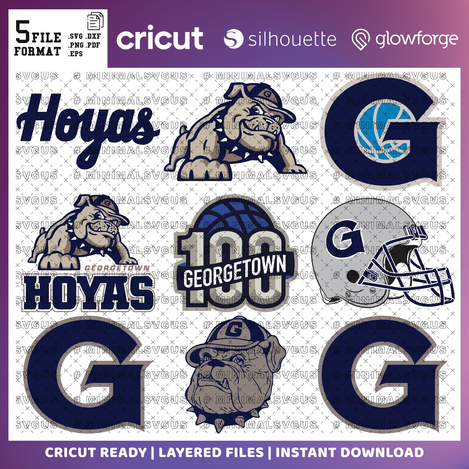 Custom Order 27 - Hoyas SVG, Football Team, Basketball, College Mascot ...