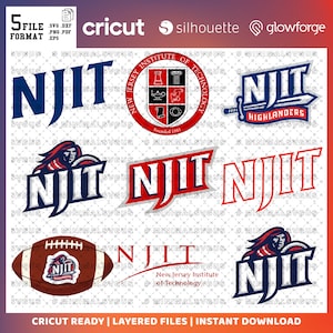 Custom Order 43 - NJIT SVG, Highlanders SVG, University, Mom ...