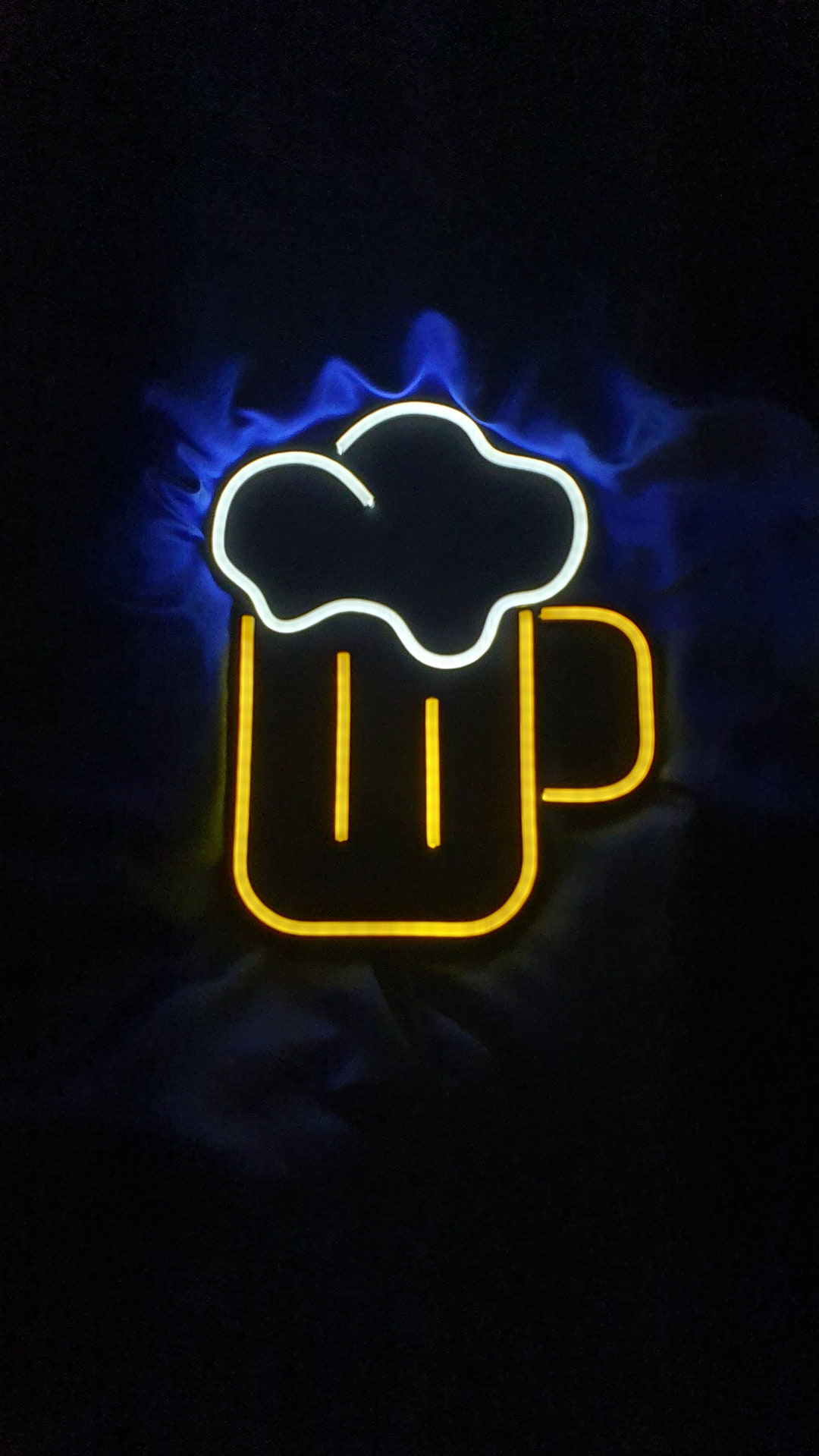 Beer Neon LED Beer Mug Decor Beer Bar LED Decoration Neon Sign Pub Club ...
