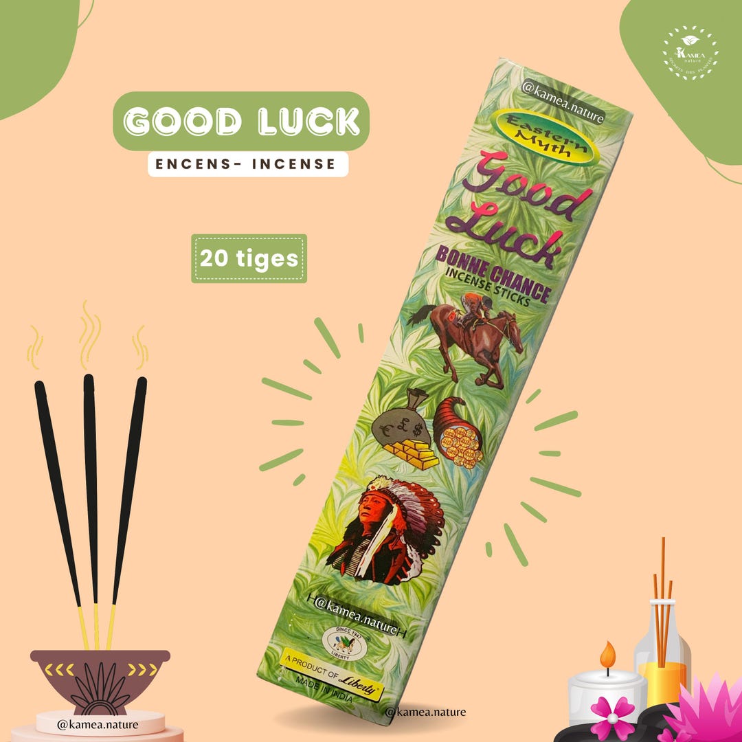 GOOD LUCK Spiritual Incense - Etsy