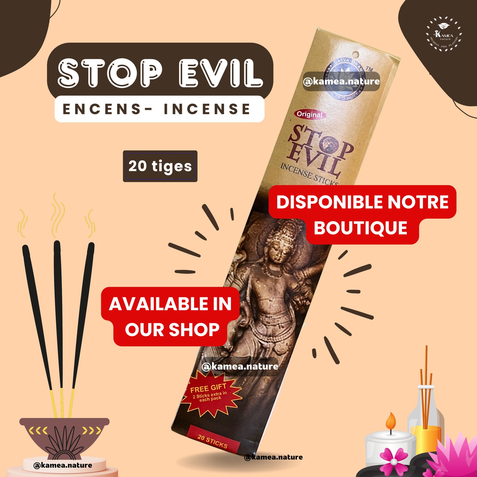 Stop Evil Perfume 50ml Spiritual Perfume - Etsy