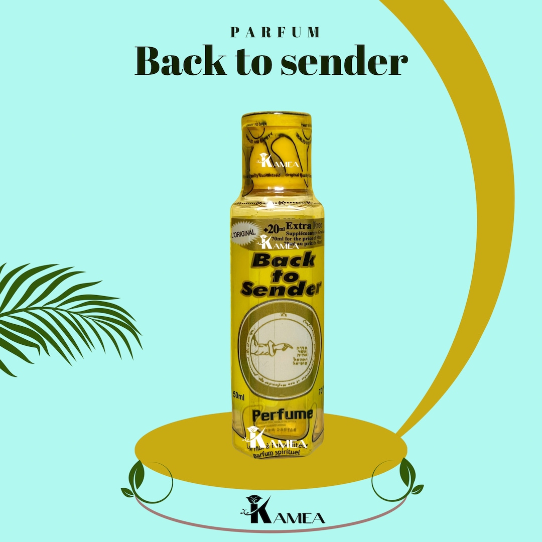 Spiritual Perfume Back to Sender - 50ml - Etsy