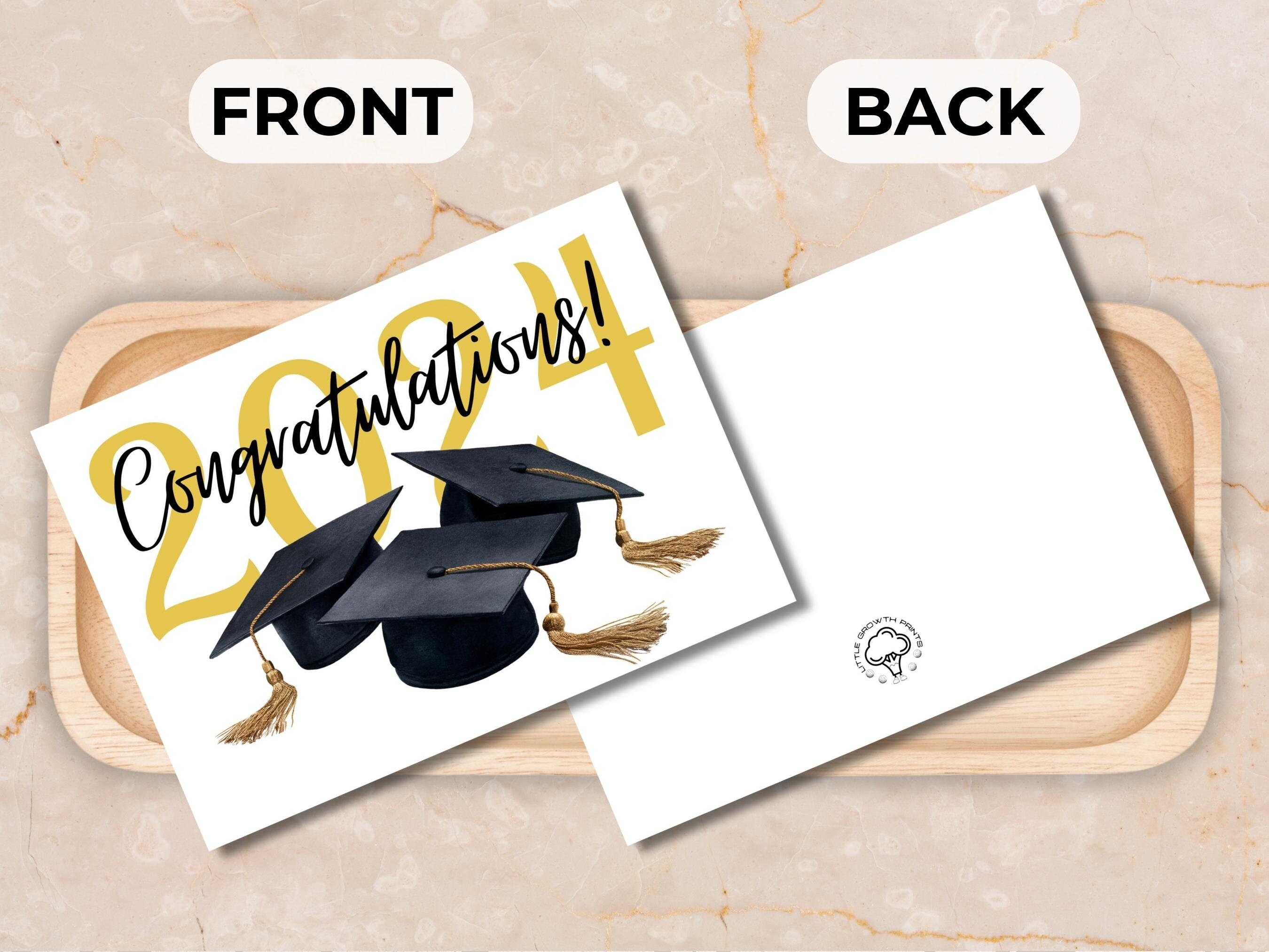 Congratulations Graduate Card Graduation for Her, Him High School ...