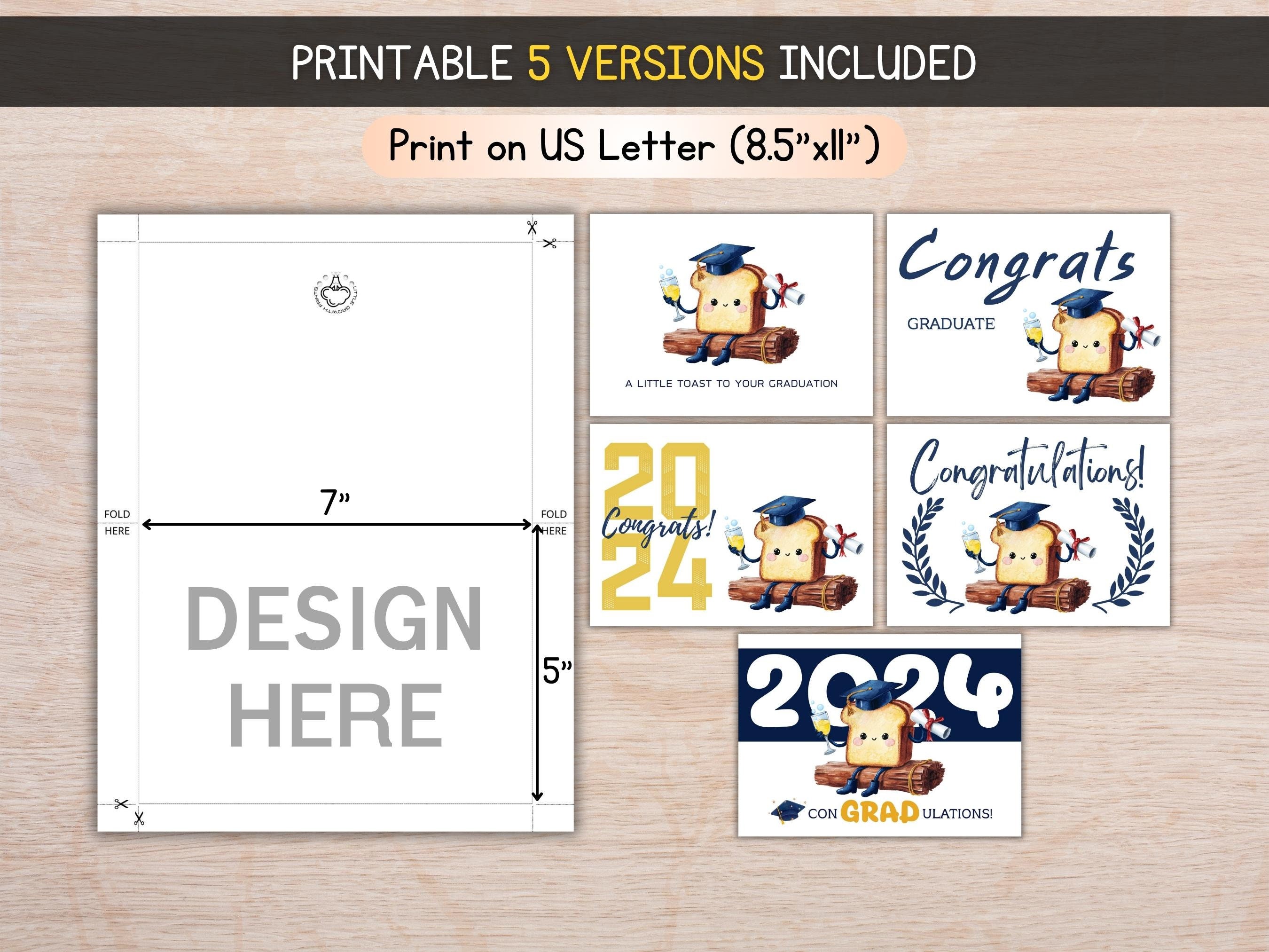 Congratulations on Greeting Card Graduation Bundle for Her Him ...