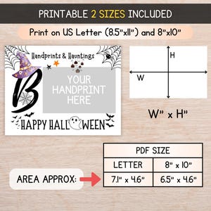 Halloween Handprint Art Kid Fall Handprint Craft Diys Kid Keepsakes ...