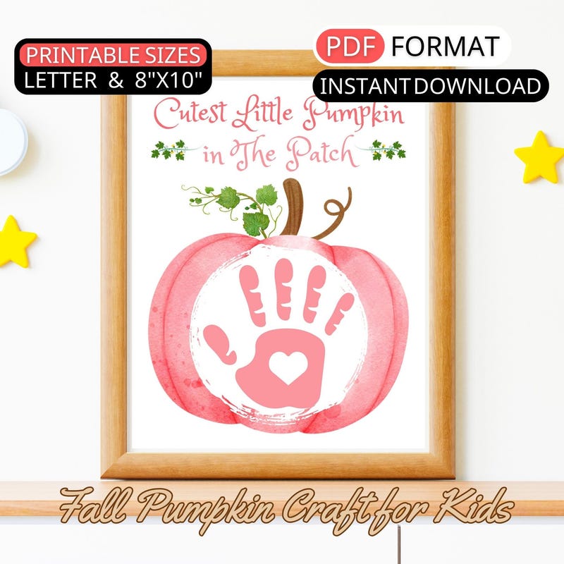 Handprint Craft - Etsy