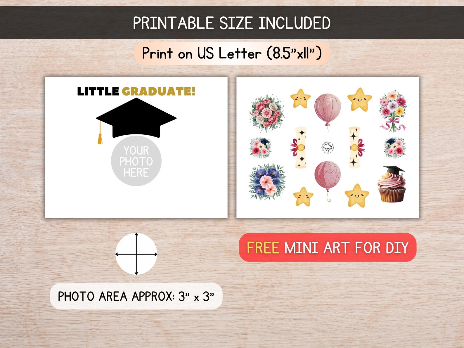 Little Graduates Preschool Graduation Handprint Art Kids Diys Craft ...