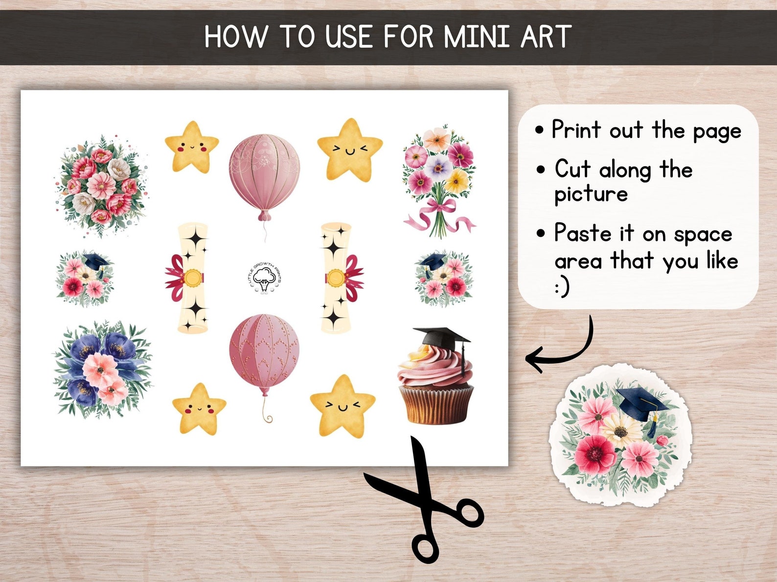 Little Graduates Preschool Graduation Handprint Art Kids Diys Craft ...