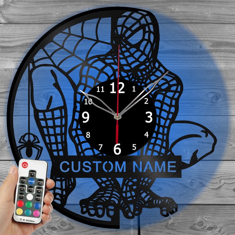Spiderman Clocks - Etsy