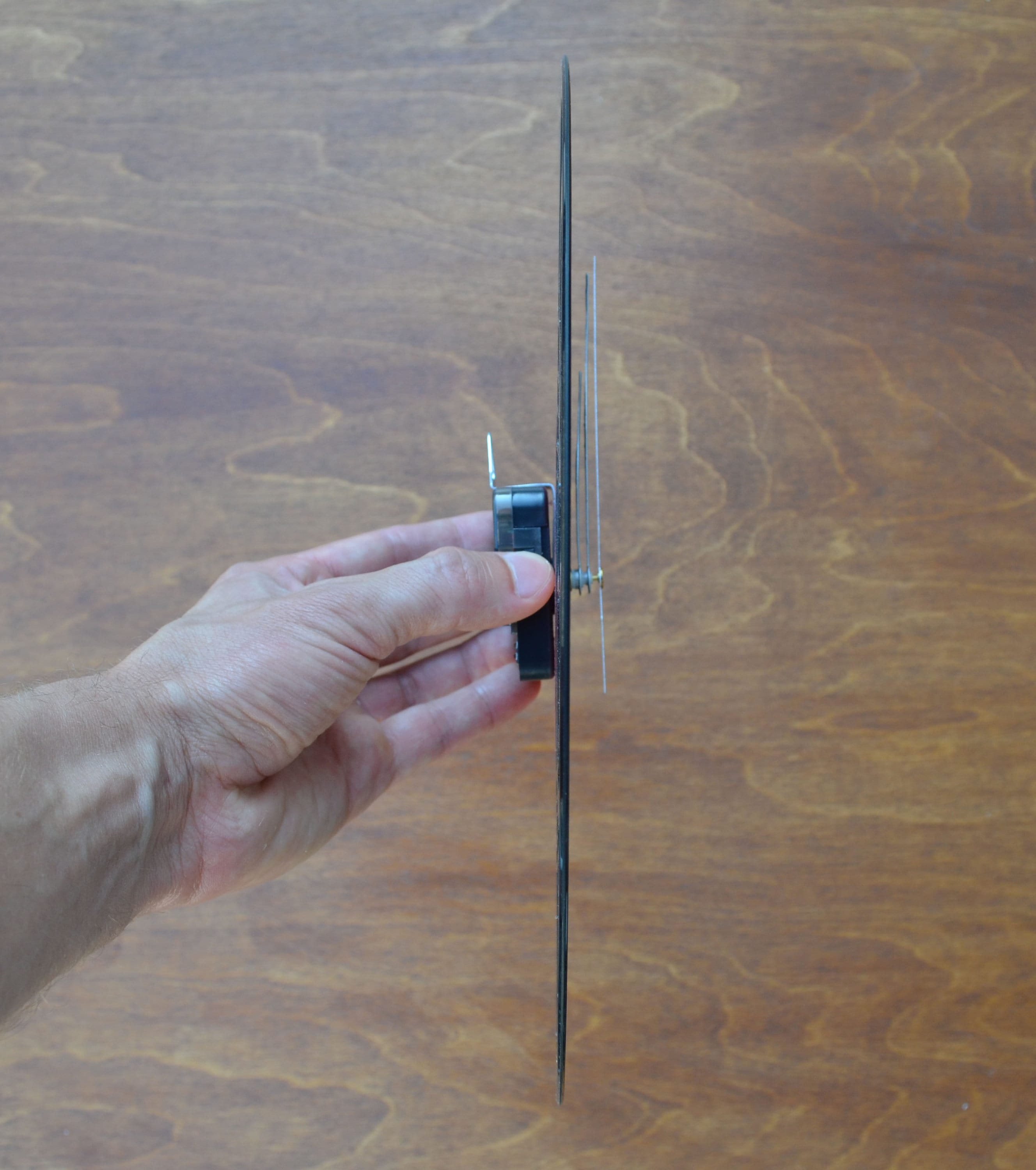 Captain Pirate Clock With LED Light Vinyl Clock Art Home Decor Wall ...