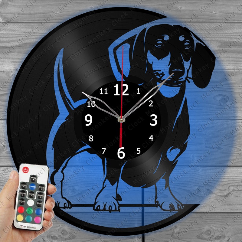 Vinyl Clock - Etsy
